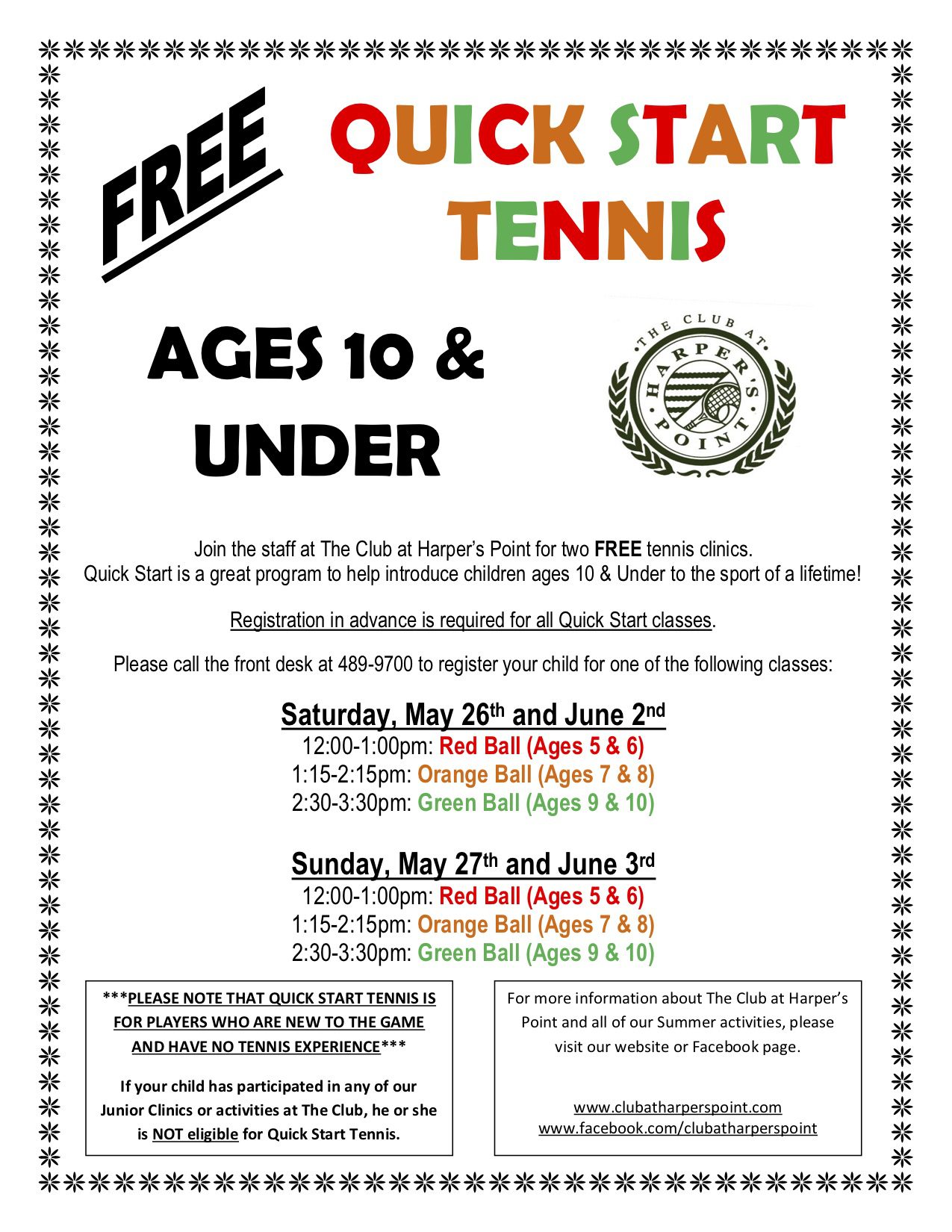 April 25, 2018 | The Club at Harper's Point