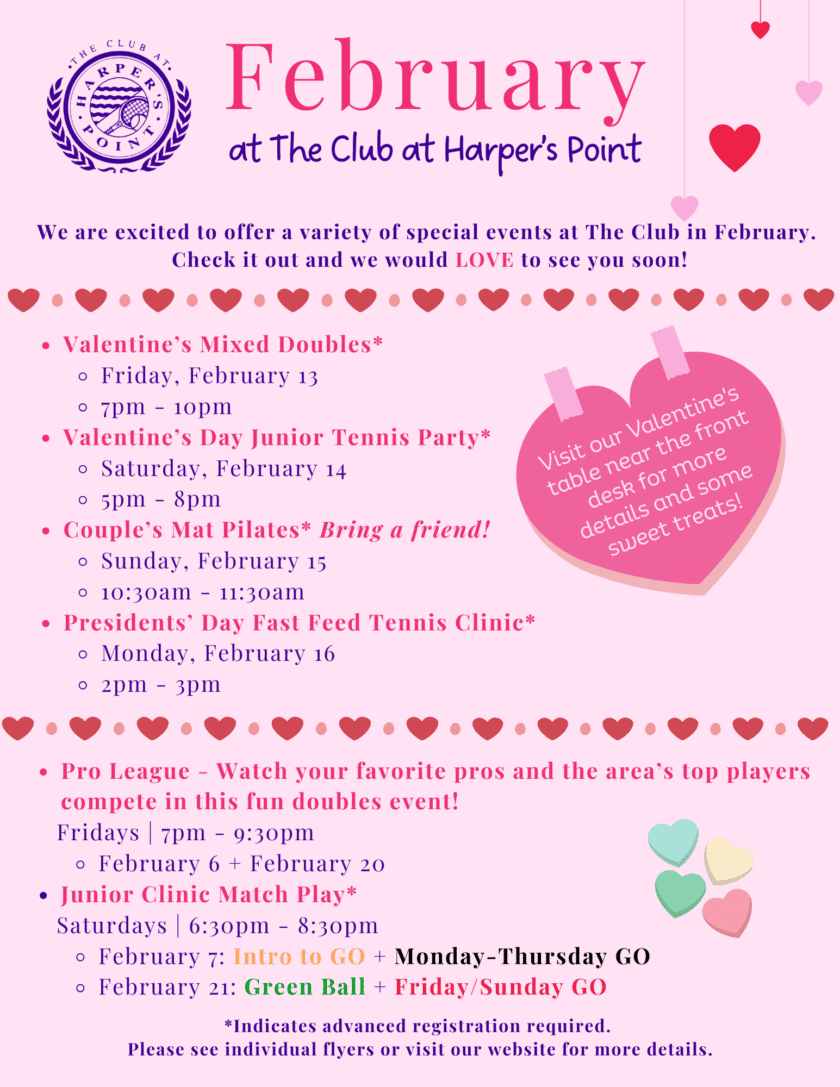February 4, 2026 | The Club at Harper's Point
